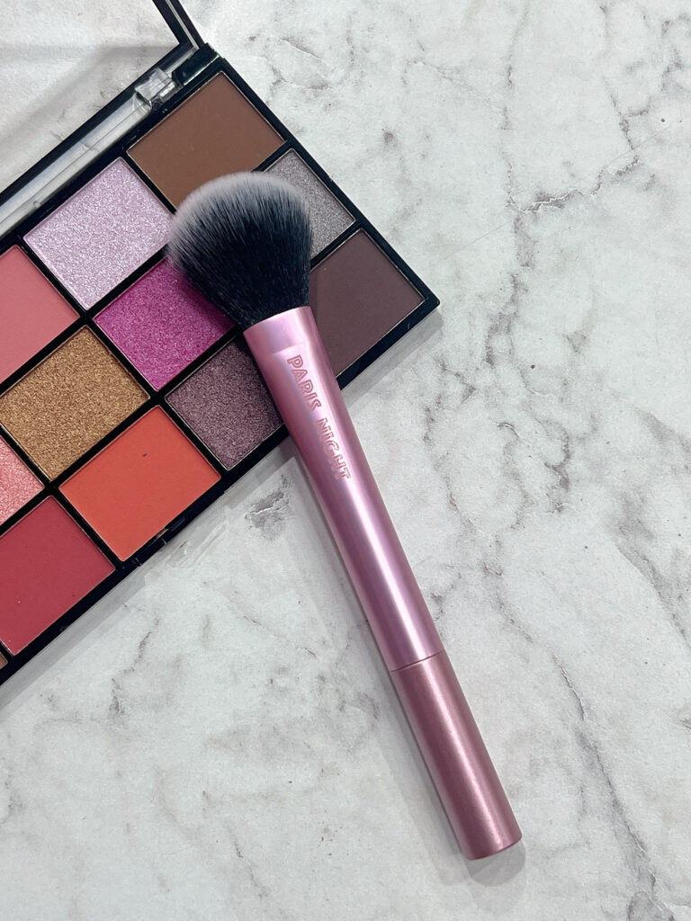 BROCHA LILA METALIZADA POWDER/BLUSH 41503 - Uni Cosméticos